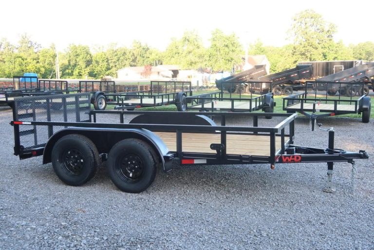 2026 WD Trailer Manufacturing 7714UTB-HD 6.5′ x 14′ Tandem Axle Utility ...