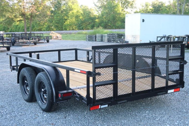 6.5′ x 12′ Tandem Axle Utility Trailer – 7000 GVWR
