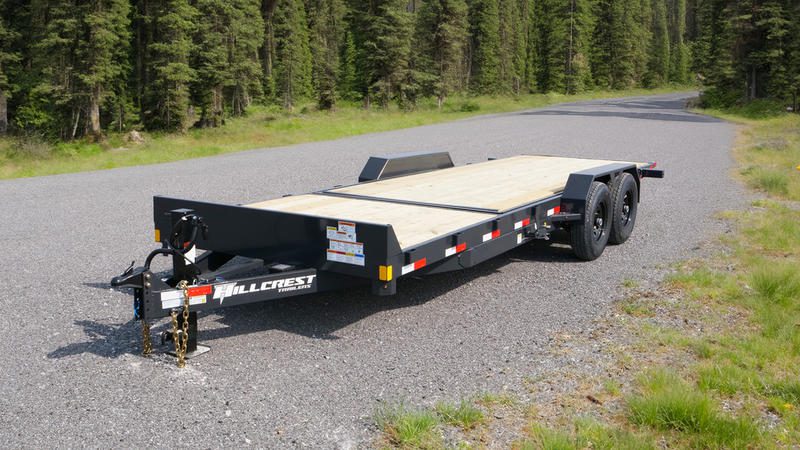 2026 Hillcrest Trailers 83″ x 20′ 14K Partial Tilt Flatbed Trailer ...