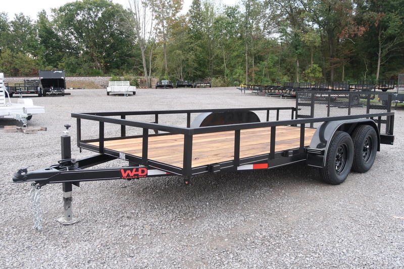 6.5′ x 16′ Tandem Axle Utility Trailer – 7000 GVWR